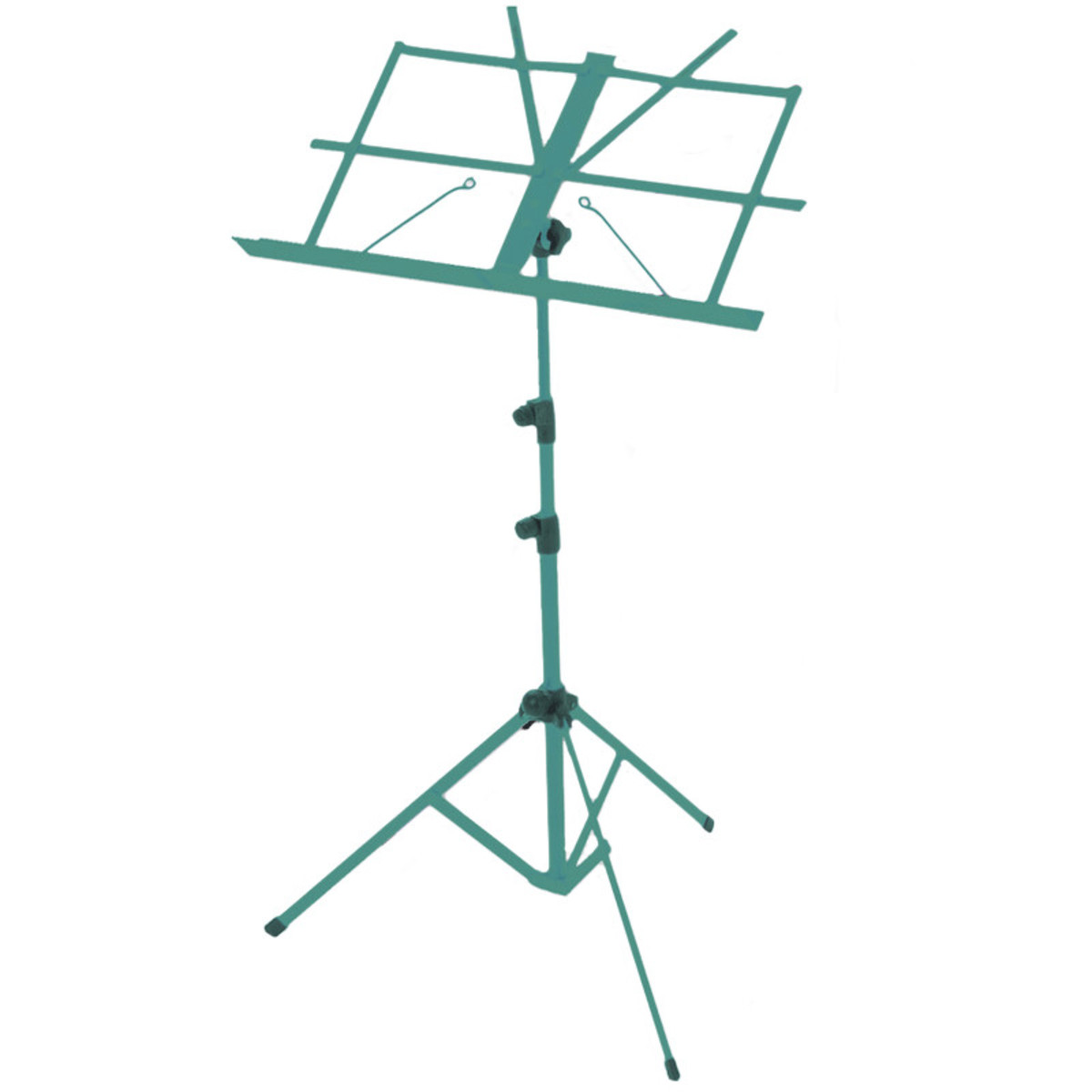 DISC Percussion Plus PP613 Music Stand with Carry Bag, Green | Gear4music
