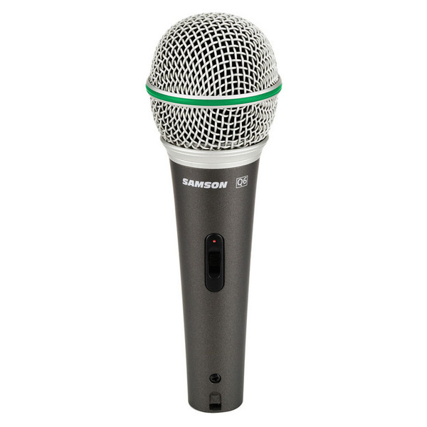 Samson Q6 Dynamic Handheld Microphone at Gear4music