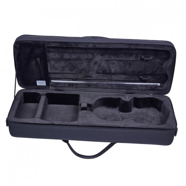 BAM CONS2002SN Conservatoire Violin Case, 4/4, Black at Gear4music