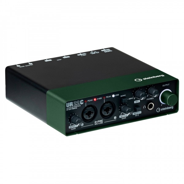 Steinberg UR22C USB 3 Audio Interface, Green at Gear4music