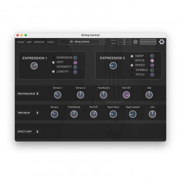 Nightfox Audio String Central at Gear4music