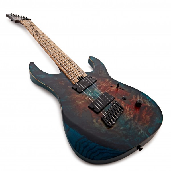 Legator Ninja X Series 7 string Multi-Scale, Galaxy at Gear4music