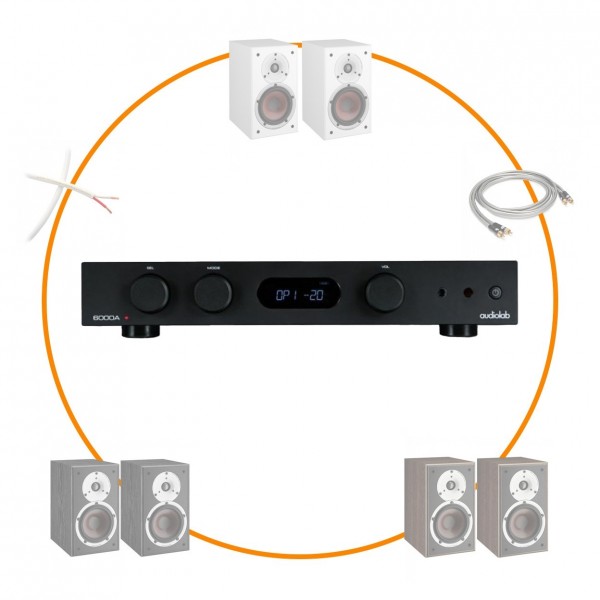 Audiolab 6000A & Dali Spektor 2 Hi-Fi System Bundle at AV.com