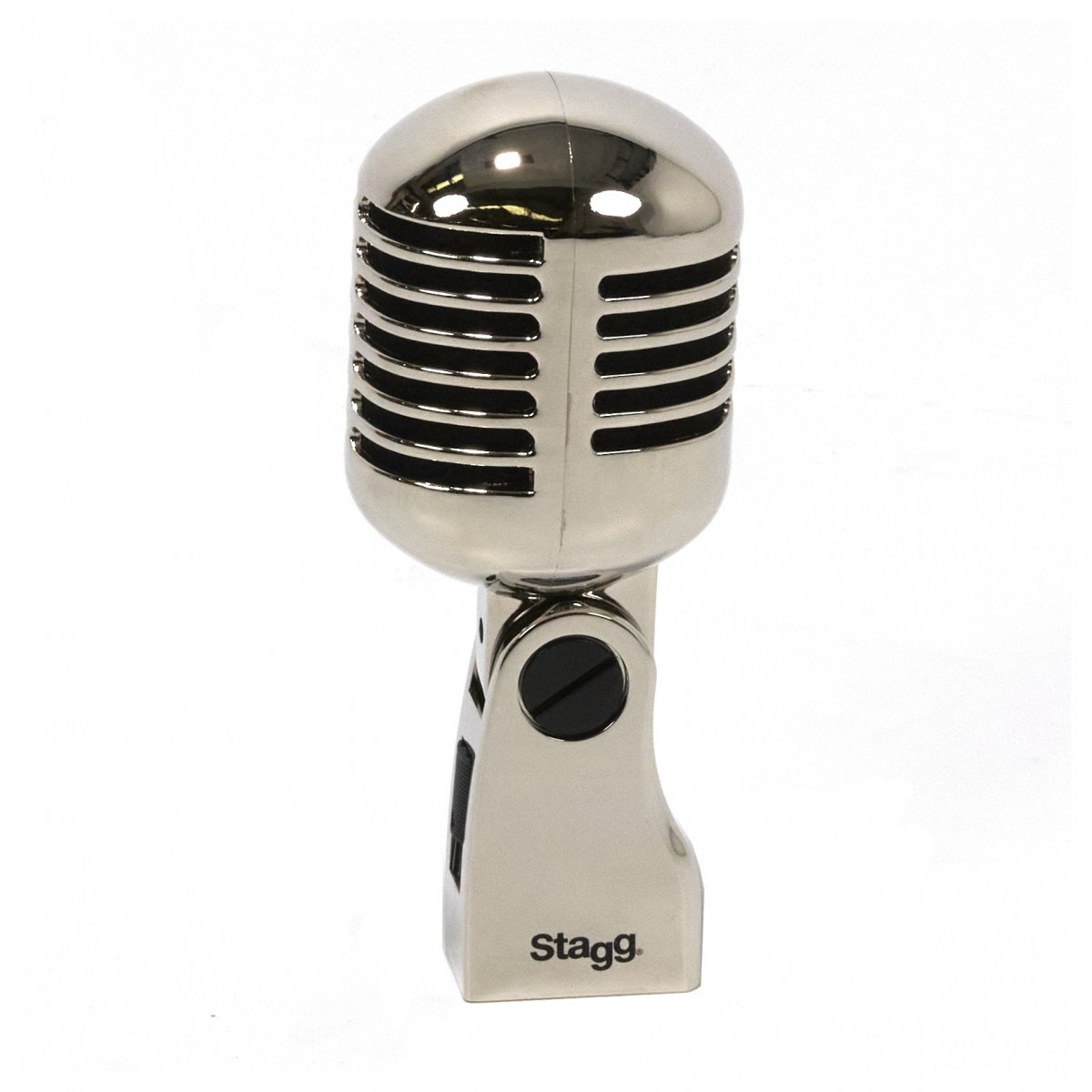 Stagg Vintage Style Dynamic Vocal Microphone - Chrome - Secondhand at ...