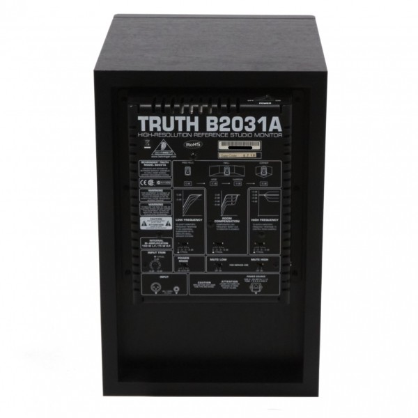 Behringer B2031A Truth Active Studio Monitor, Single - Secondhand at ...