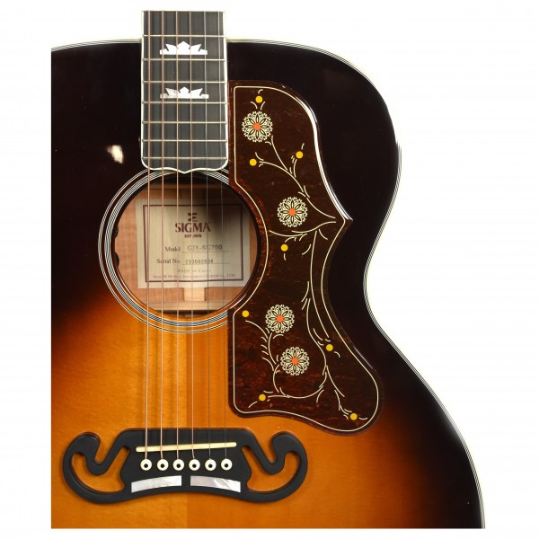 Sigma GJA-SG200 Electro Acoustic, Sunburst - Ex Demo at Gear4music