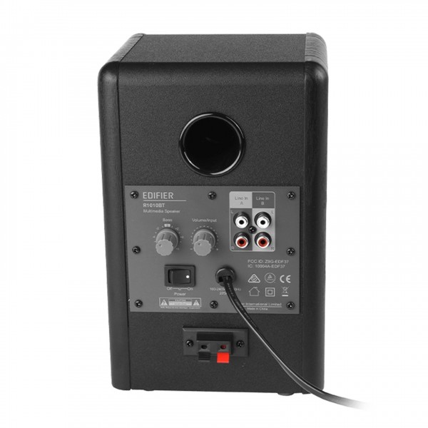 Edifier R1010BT Active Bluetooth Bookshelf Speakers (Pair), Brown at AV.com