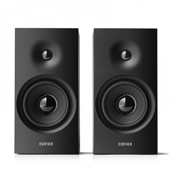 Edifier R1080BT Active 2.0 Bluetooth Bookshelf Speakers (Pair), Black ...