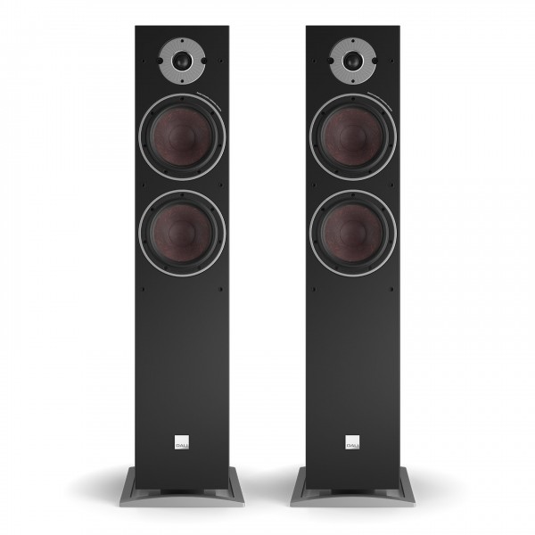 DALI OBERON 7C Active Floorstanding Speakers (Pair), Dark Walnut at AV.com