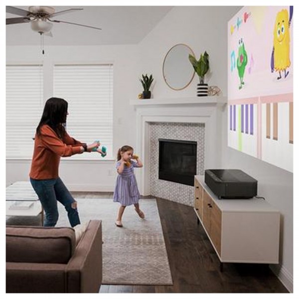 Epson EH-LS800B 3LCD Laser 4K Ultra HD Short-Throw Projector, Black at ...