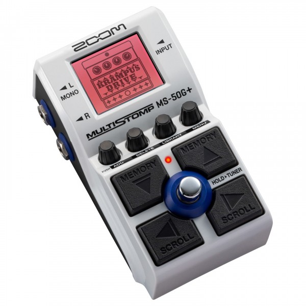 Zoom MS-50G+ MultiStomp Pedal at Gear4music