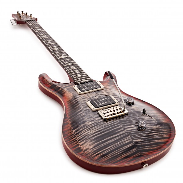 SOLD PRS Custom 24, Charcoal Cherry Burst #0367652 at Gear4music