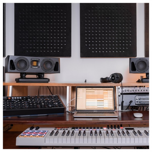 ADAM Audio A44H Monitors with Free SubZero M100 Reference Microphone at ...