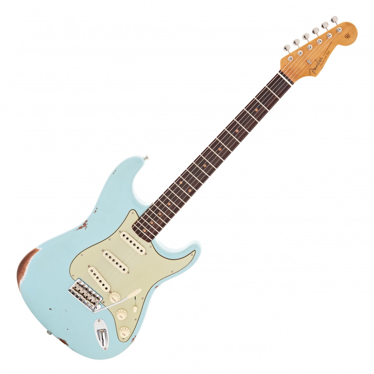 Fender Custom Shop 2023 Collection Late '62 Strat Relic, F A D Blue na ...