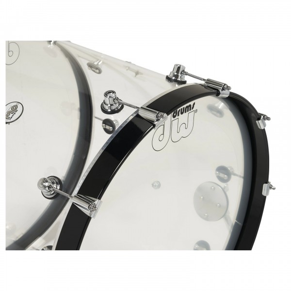 DW Drums Design Series 4pc Acrylic 22'' Shell Pack at Gear4music