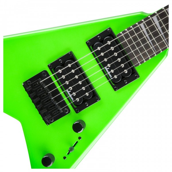 Jackson JS1X Rhoads Minion Electric Guitar, Neon Green at Gear4music