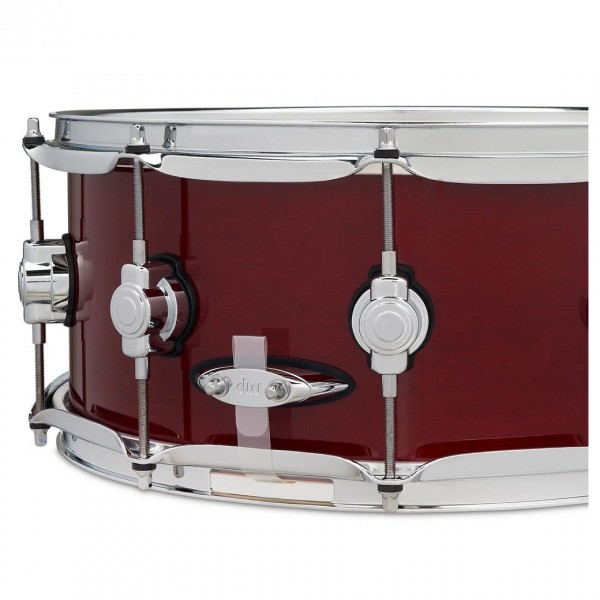 DW Design Series 14" x 6" Snare Drum, Cherry Stain | Gear4music