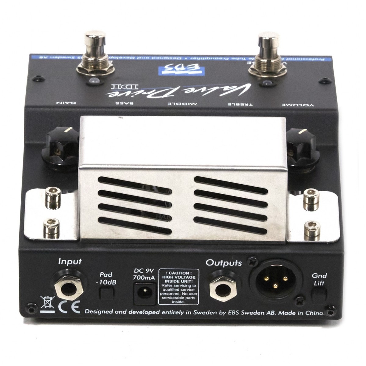 EBS Valve Drive DI Professional Bass Tube Preamp - Secondhand at Gear4music