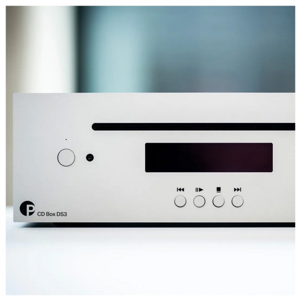 Pro-Ject CD Box DS3 High-End Audio CD Player, Silver at AV.com