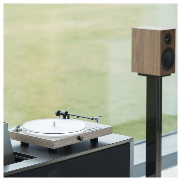 Pro-Ject Juke Box S2 Stereo Set Turntable with Speakers, Walnut at AV.com