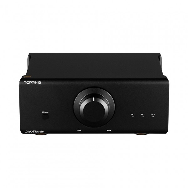 Topping LA90 Discrete Class AB Power Amplifier, Black at AV.com