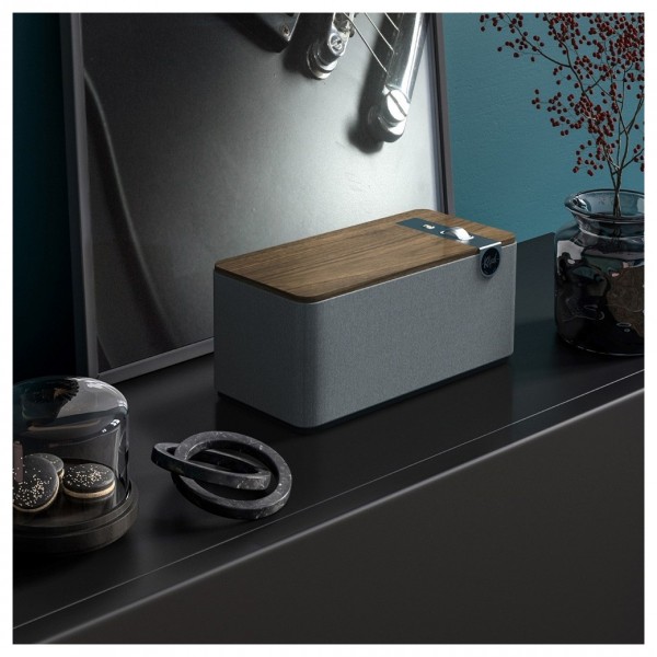 Klipsch The One Plus Premium Bluetooth Speaker, Walnut at AV.com