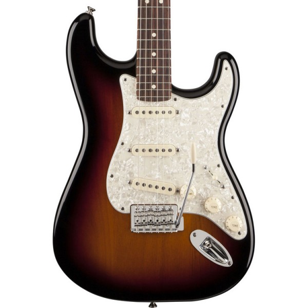Fender Deluxe Roadhouse Stratocaster, RW, 3-Color Sunburst at Gear4music