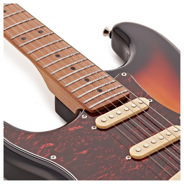 JET Guitars JS-300 Roasted Maple Left Handed, Sunburst at Gear4music