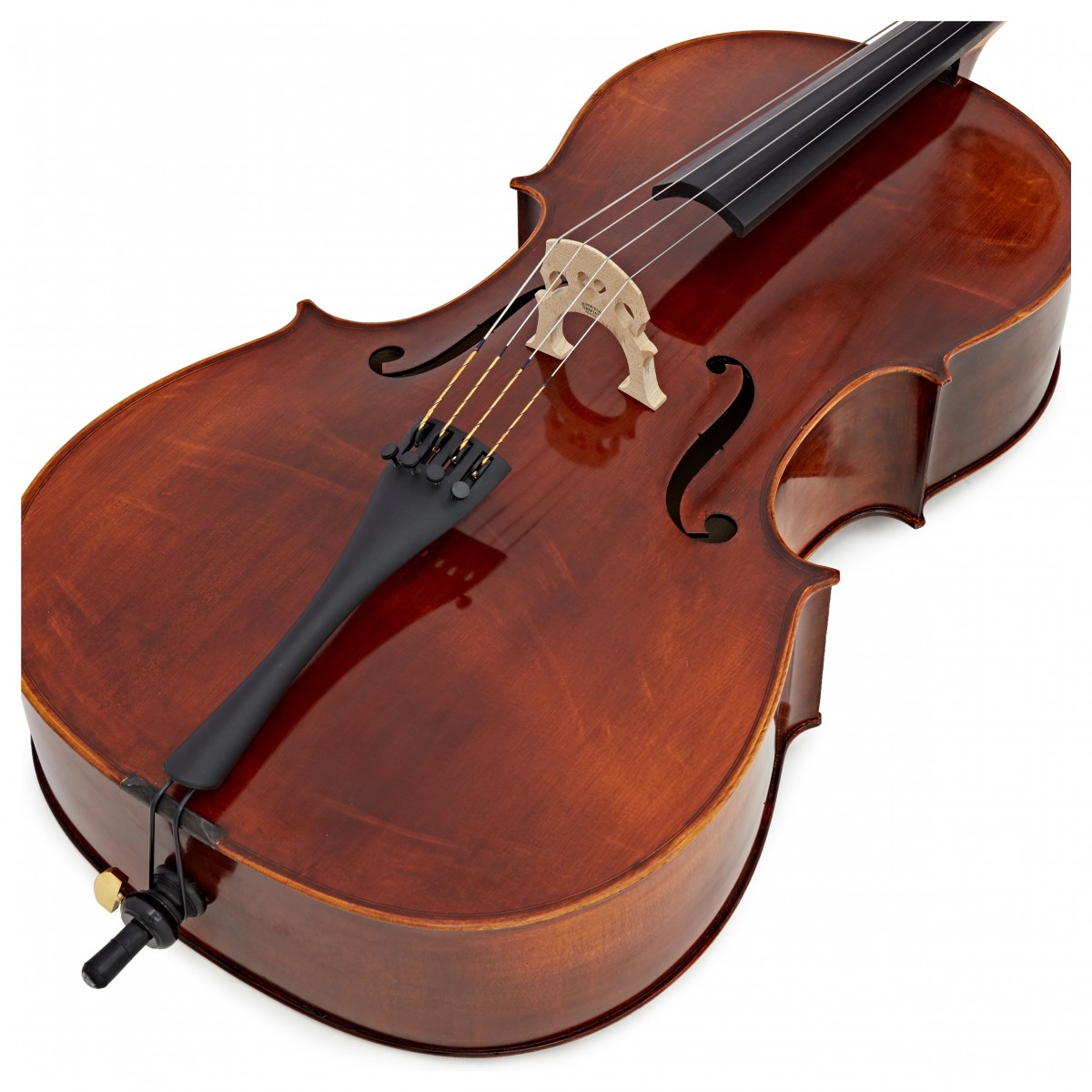 Eastman Concertante Antiqued Cello Outfit with Gold Level Set Up - Ex ...