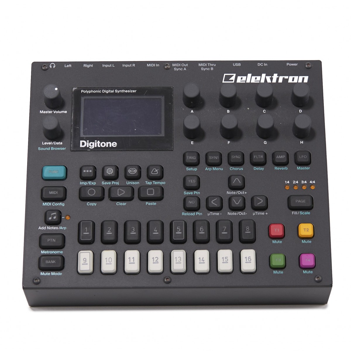 Elektron Digitone 8-Voice Polyphonic Digital Synthesizer - Secondhand at Gear4music