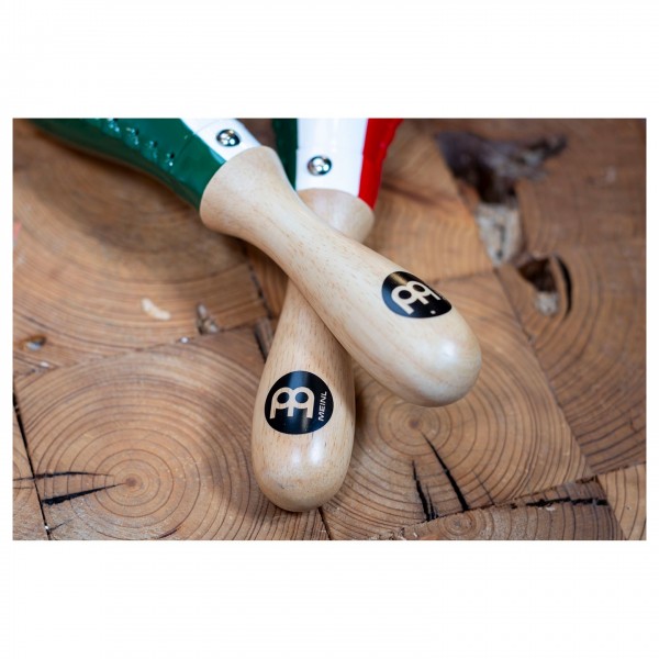 Meinl Percussion Rawhide Maracas, Traditional, Mexico at Gear4music