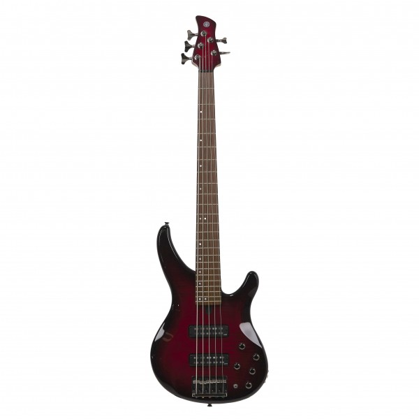 Yamaha TRBX605FM 5-String Bass, Dark Red Burst - Secondhand at Gear4music
