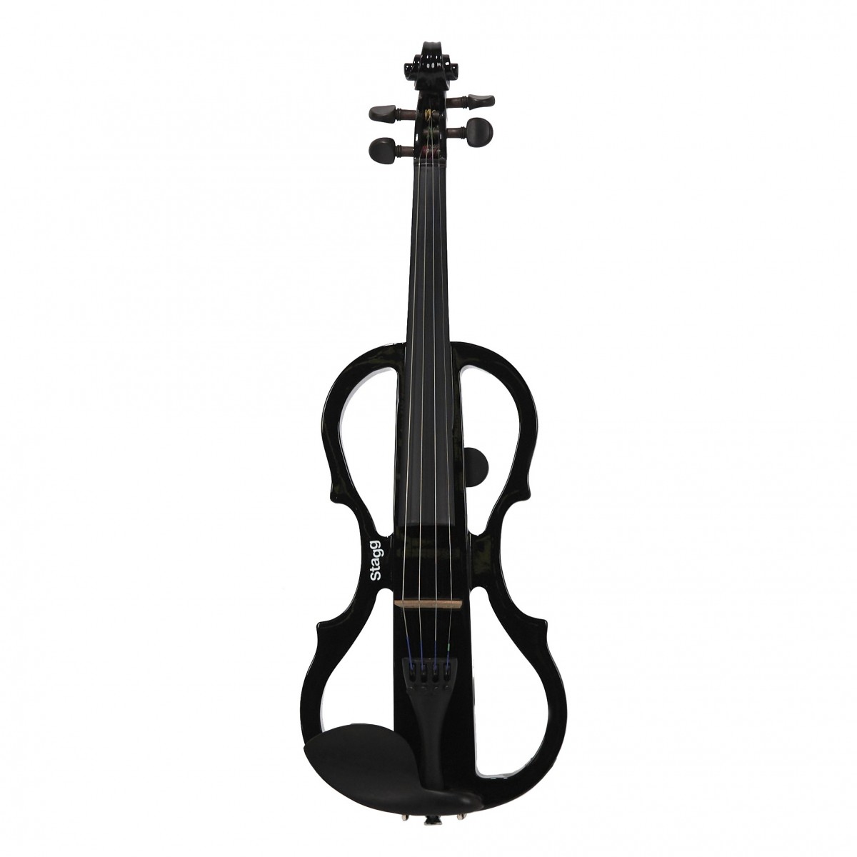 Stagg Shaped Violín Eléctrico Set, Negro | Gear4music