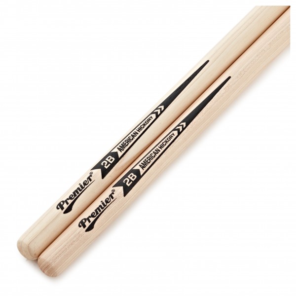 Premier 2B American Hickory Drumsticks at Gear4music