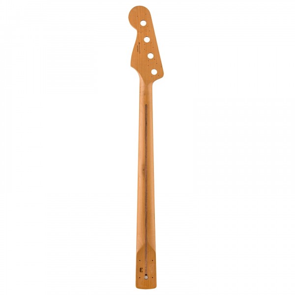 Fender Satin Roasted Maple Jazz Bass Neck 12", Flat Oval Shape at ...
