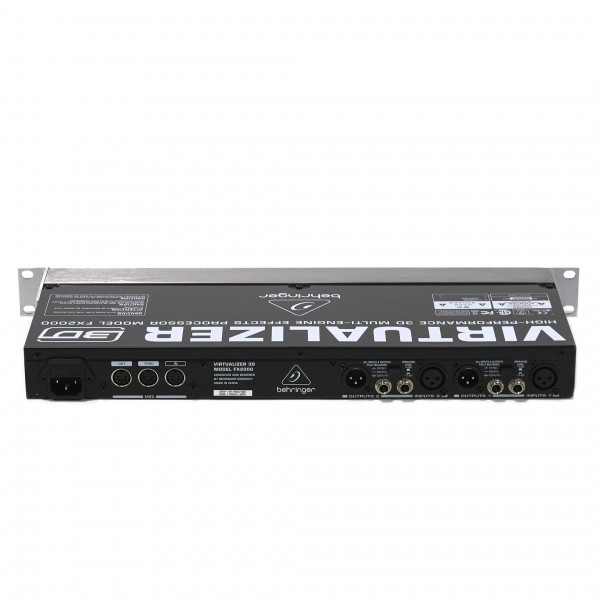 Behringer Virtualizer 3D FX2000-multieffektprocessor | Gear4music