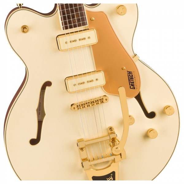 Gretsch Electromatic Pristine LTD /w Bigsby CB LRL, White Gold at Gear4music