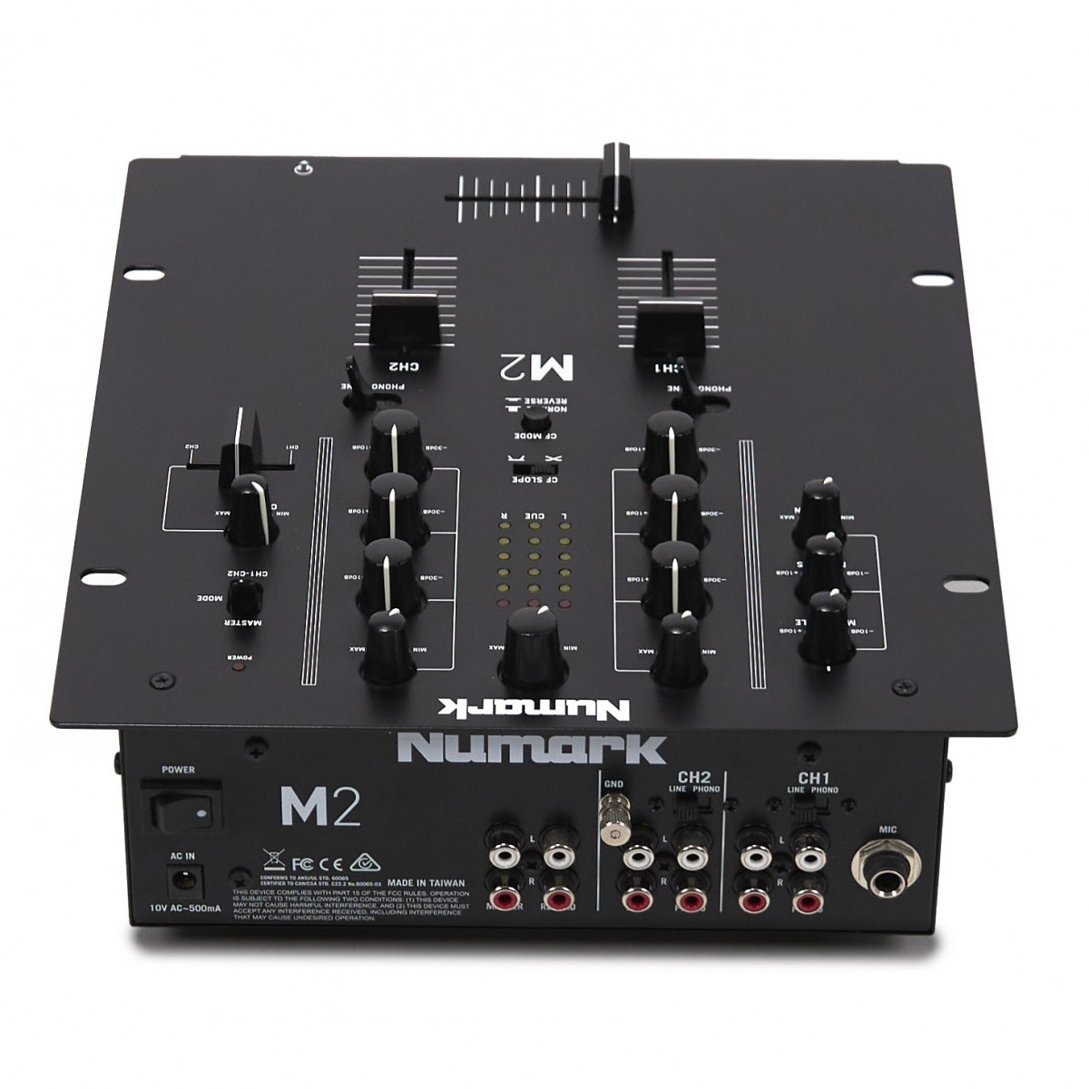 Numark M2 - profesjonalny mikser 2-kanałowy do scratchowania | Gear4music