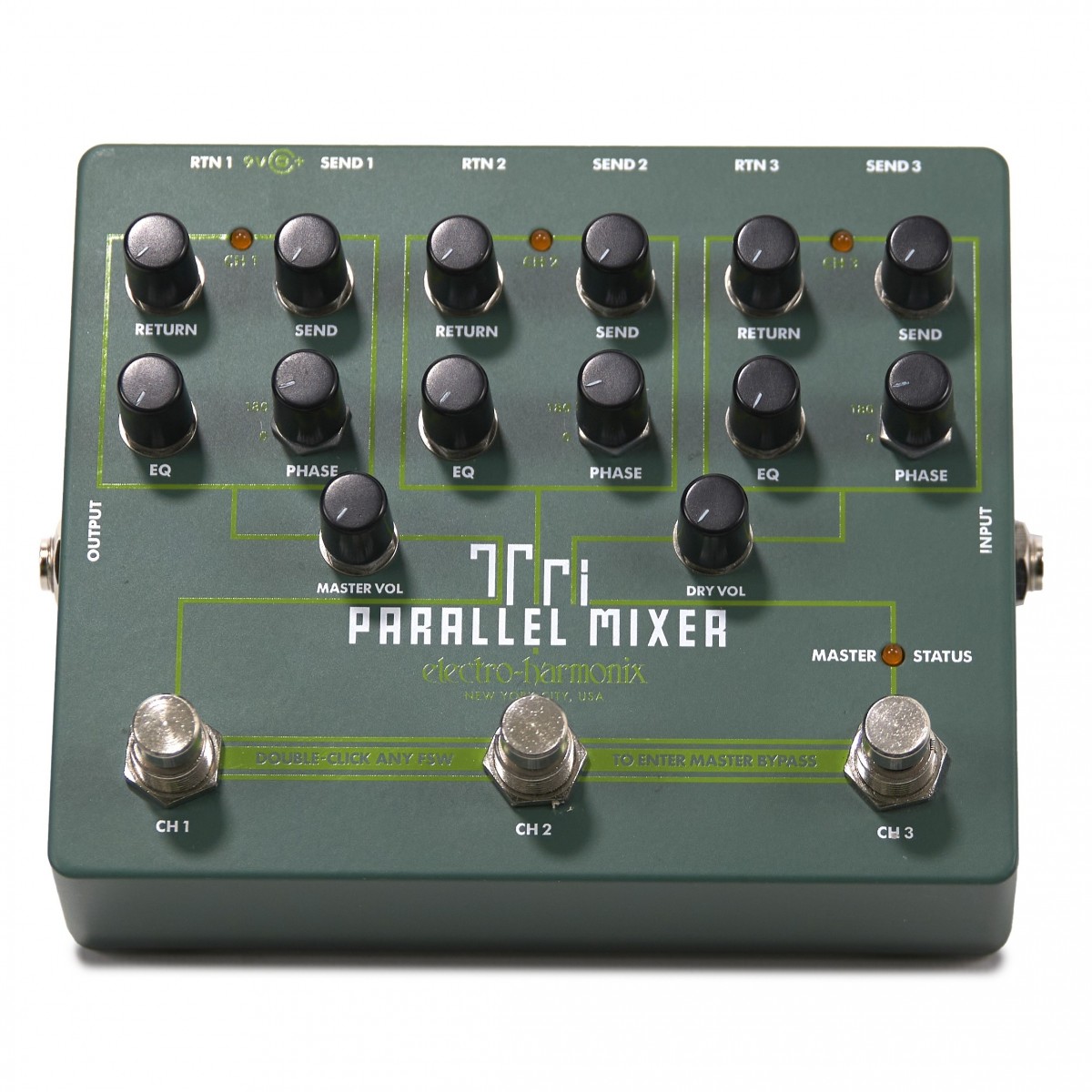 Electro Harmonix Tri Parallel Mixer Effects Loop Mixer/Switcher ...