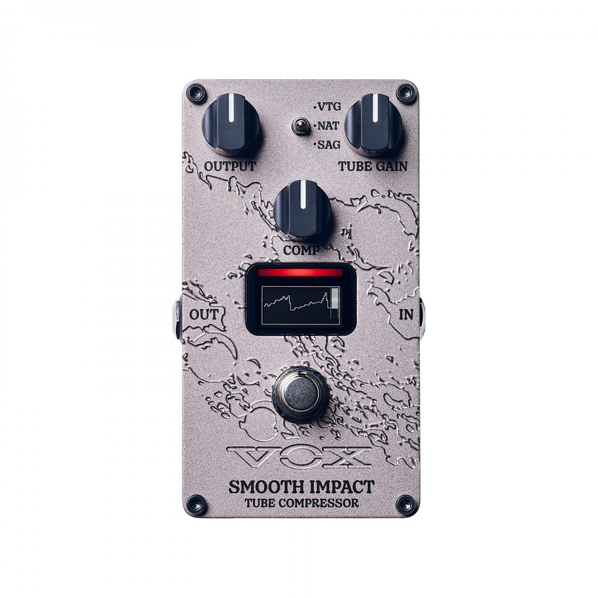 Vox Valvenergy Smooth Impact Tube Compressor Pedal at Gear4music