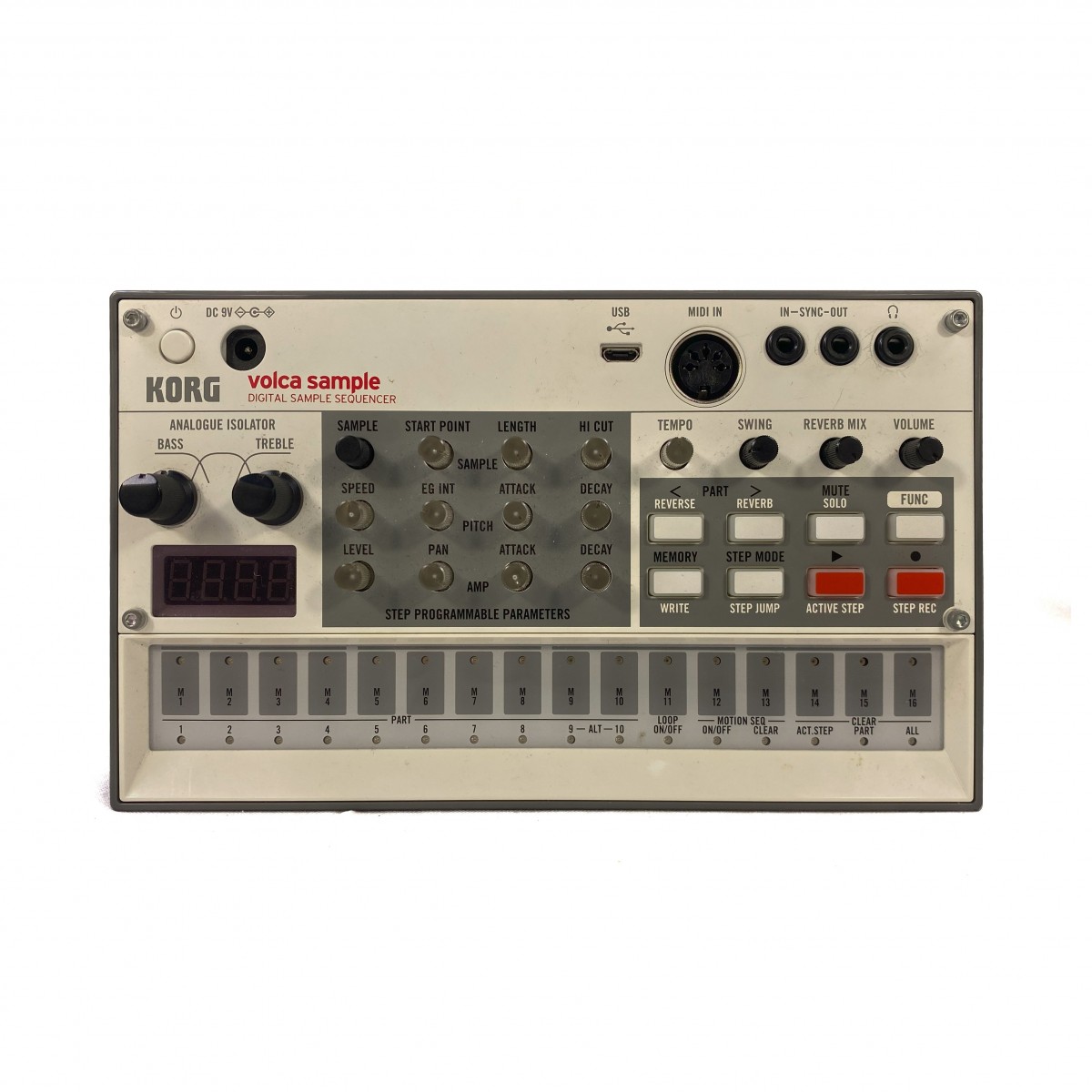 Korg Volca Sample (2020) Digital Sample Sequencer - Secondhand at ...