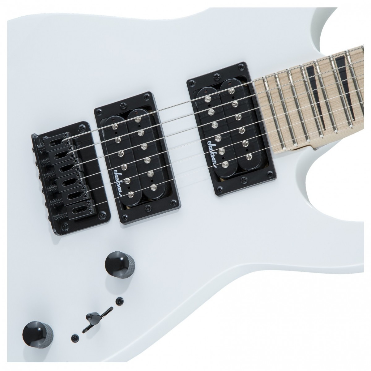 Jackson JS1X Dinky Minion MN, Snow White - Nearly New at Gear4music