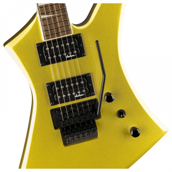 Jackson X Series Kelly KEX, Lime Green Metallic at Gear4music