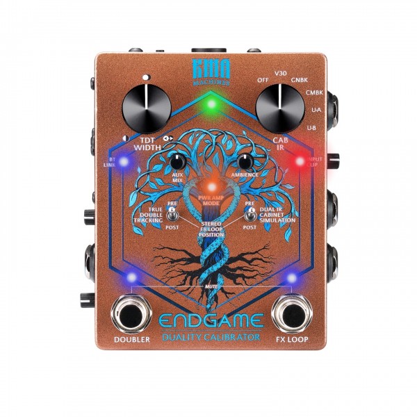 KMA Machines Endgame Duality Calibrator Cab/Amp Sim Doubler Pedal at ...