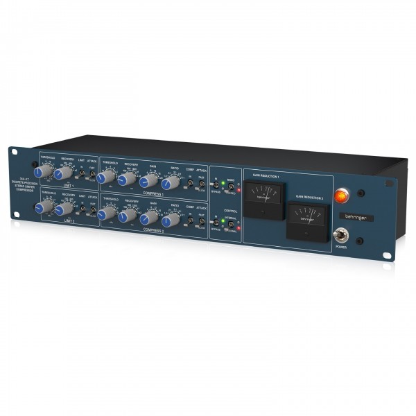 Behringer 369 2-Channel Stereo Compressor and Limiter | Gear4music