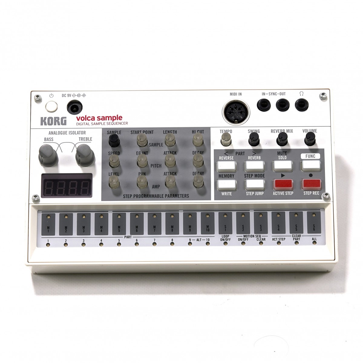Korg Volca Sample (2020) Digital Sample Sequencer - Secondhand at Gear4music