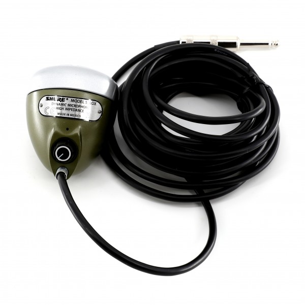 Shure 520DX Green Bullet Harmonica Microphone - Secondhand at Gear4music