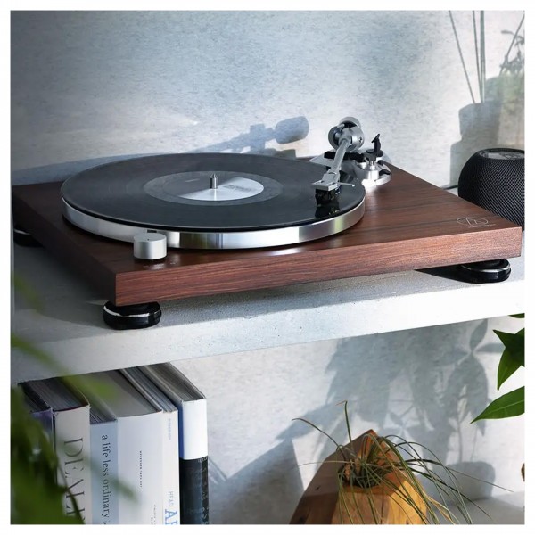 Audio Technica AT-LPW50BTRW Wireless Belt-Drive Turntable, Rosewood at ...
