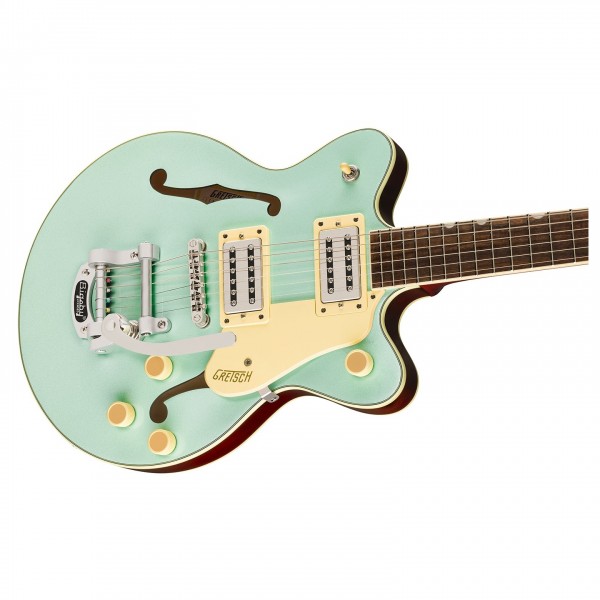 Gretsch Streamliner FSR Centre Block Jr. Double Cut, Mint Metallic at ...