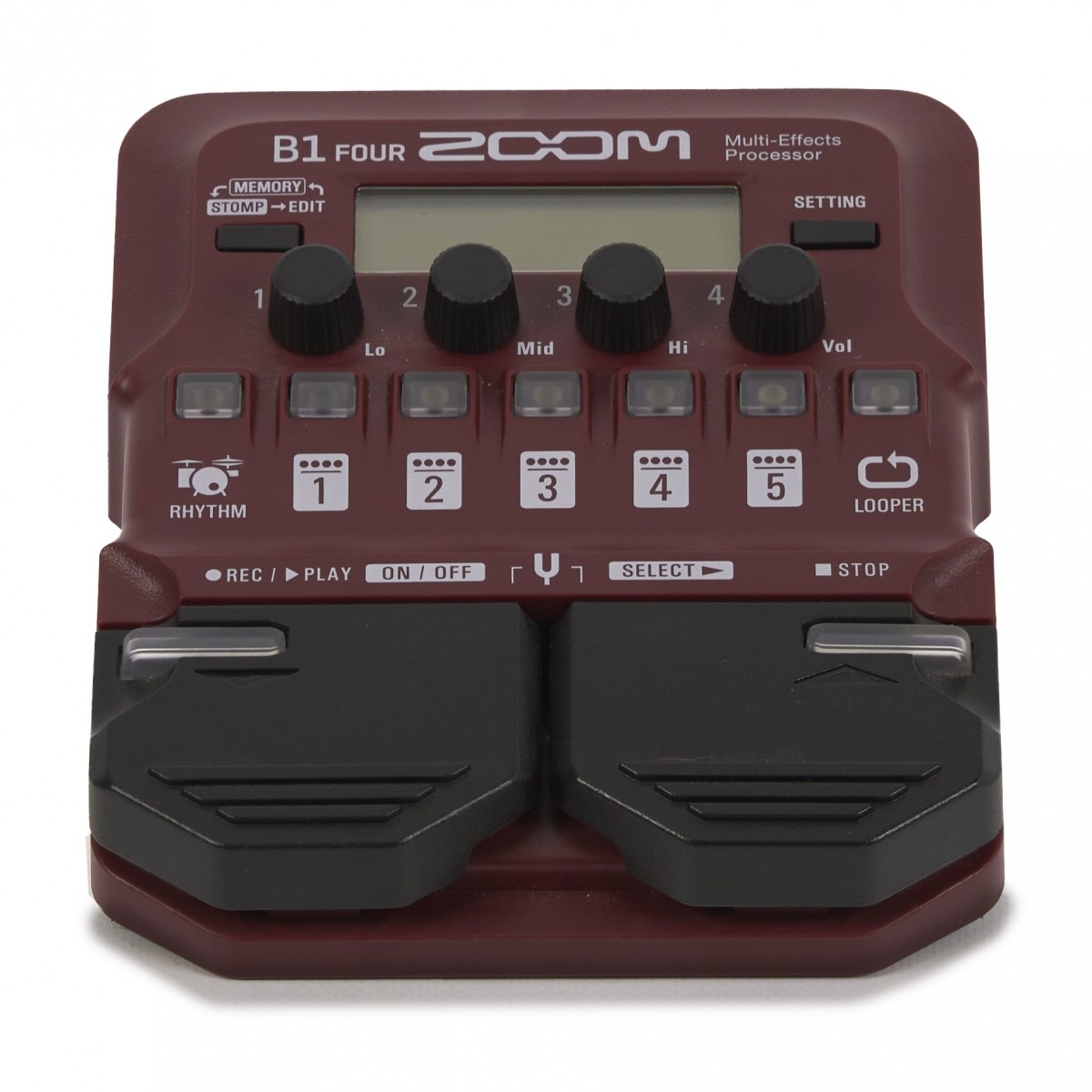 Zoom B1 FOUR Bass Multi-Effects Pedal - Secondhand na Gear4Music.com